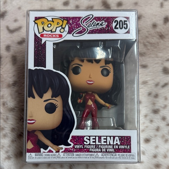 Funko | Toys | Funko Pop Rocks Selena Glitter Burgundy Outfit | Poshmark